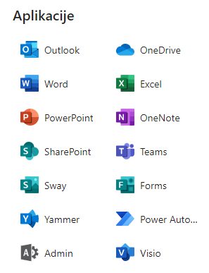 Microsoft 365 - Sveučilišni računski i informacijski centar u Puli